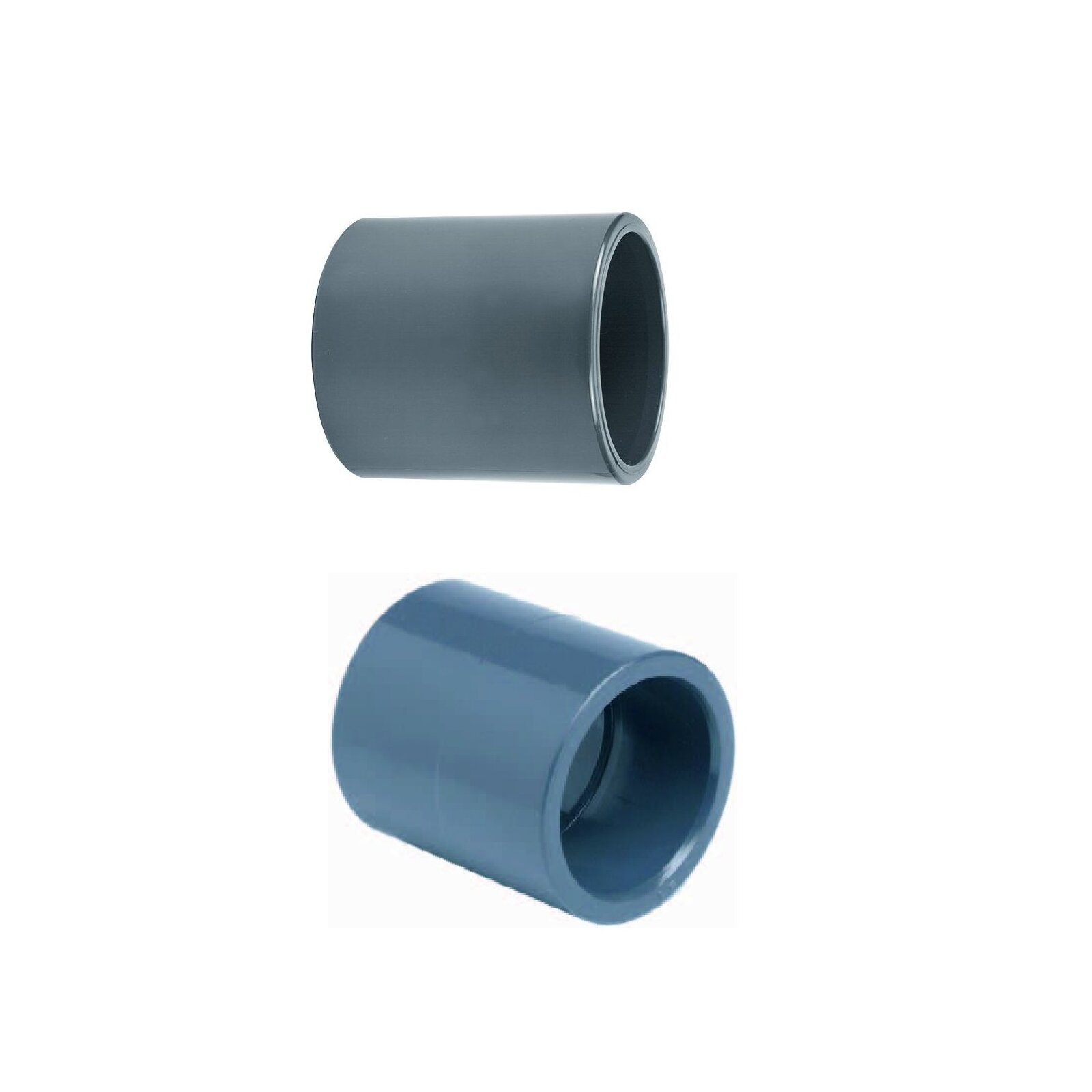 Sibo PVC Muffe 50 mm Rohrverbindung Fitting Klebemuffe online kaufen