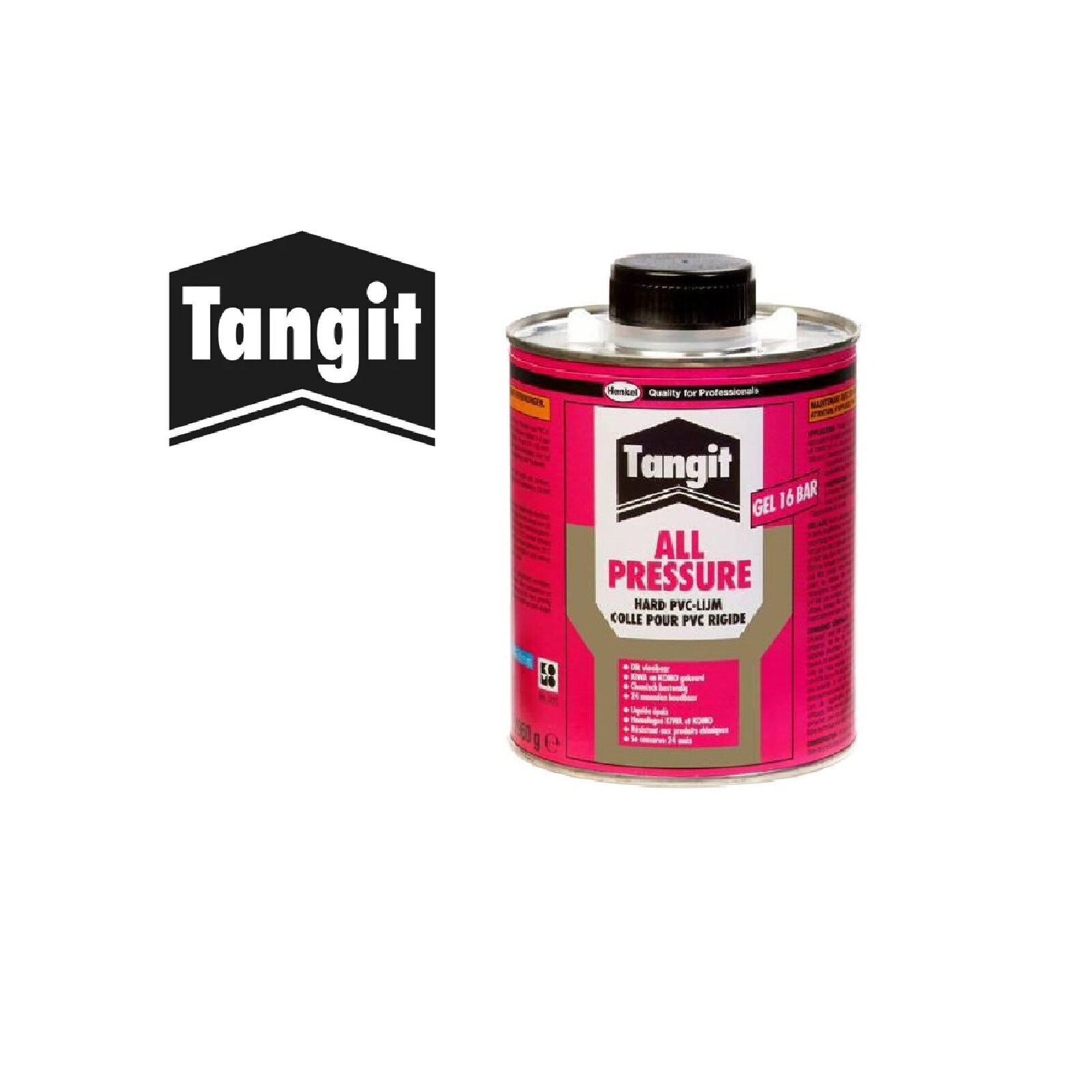 Tangit PVC Kleber Flüssigkleber 250 ml Hart-PVC Wasserfest online kau