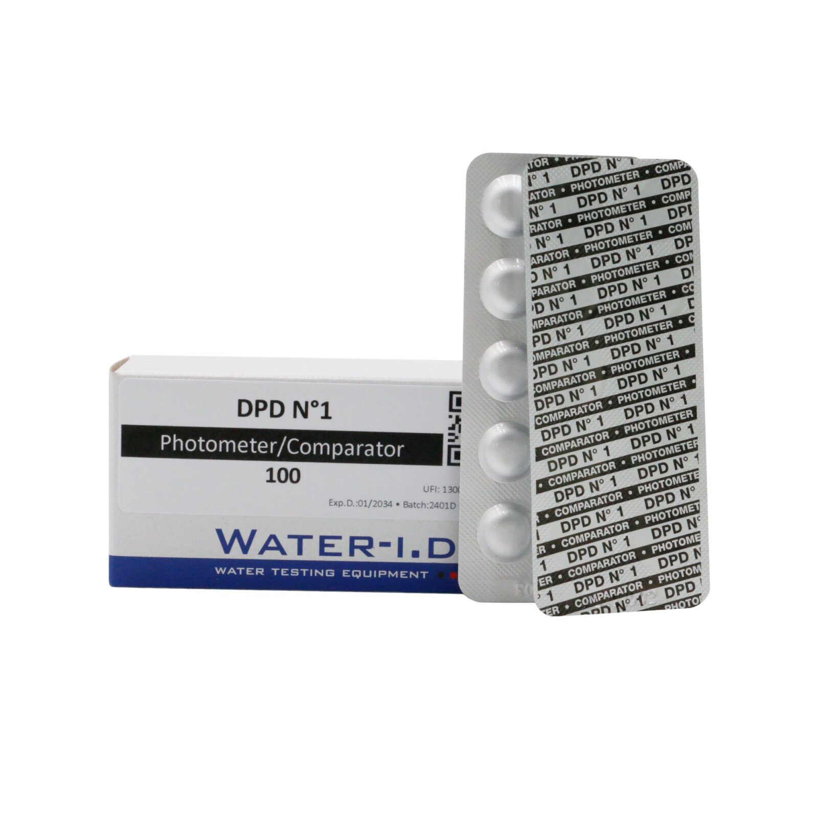 Astralpool 50 Tabletten DPD N°1 Photometer (freies Chlor) Poollab onl